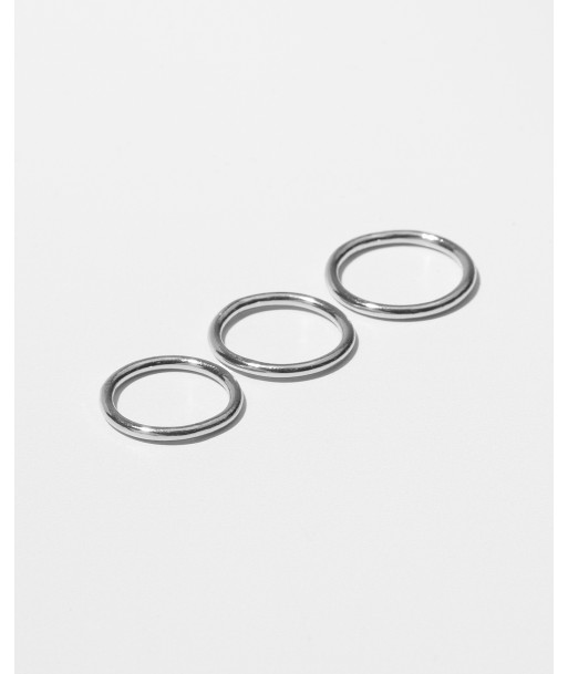 Handmade Stacking Plain Ring Silver Jewelry